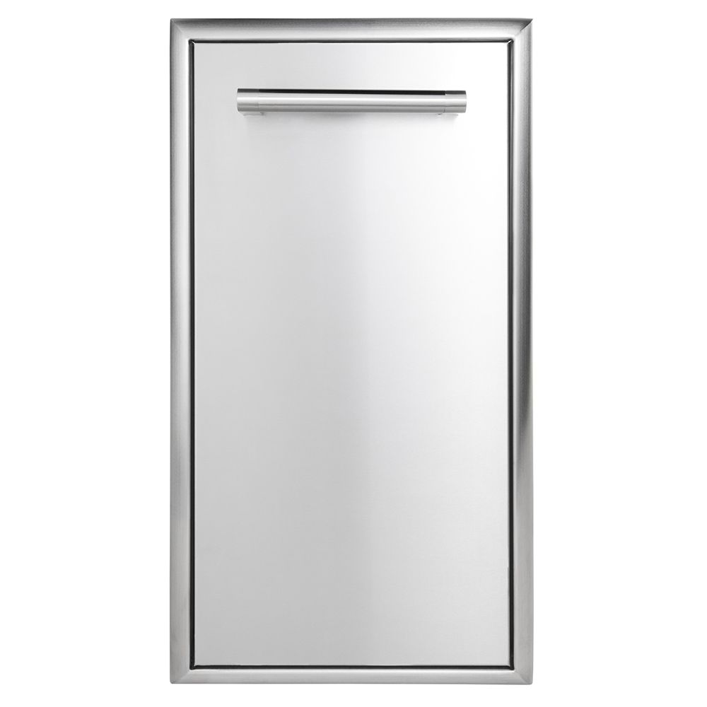 Coyote Stainless Steel Single Pull-Out Trash and Recycle Drawer, 14-Inch