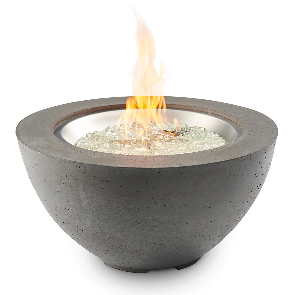 Outdoor GreatRoom Cove Gas Fire Pit w/ EI, NG, Midnight Mist, 29.25in. 880123843872| eBay